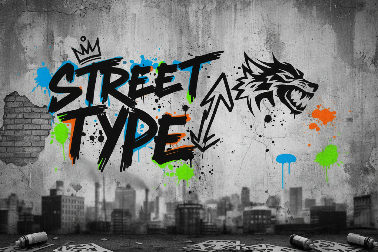 Best Streetwear Fonts for Clothing Brands: A Technical Selection Guide ...